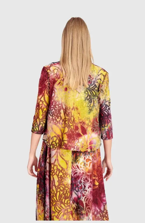 Alembika Kaleidoscope Cropped Cardigan