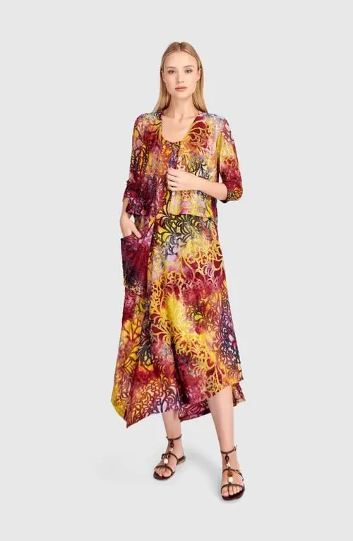 Alembika Kaleidoscope Cropped Cardigan