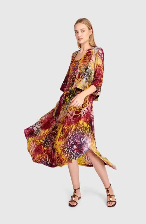 Alembika Kaleidoscope Cropped Cardigan
