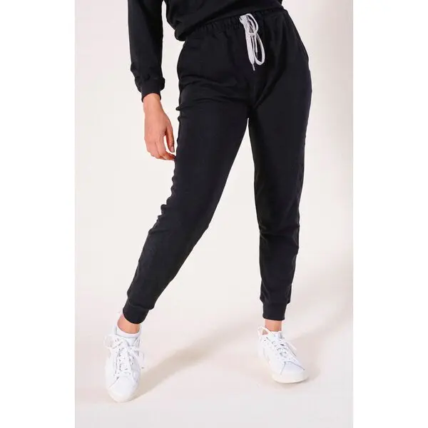 POPLINEN Plus Agnes Modal Jogger Pant - Black
