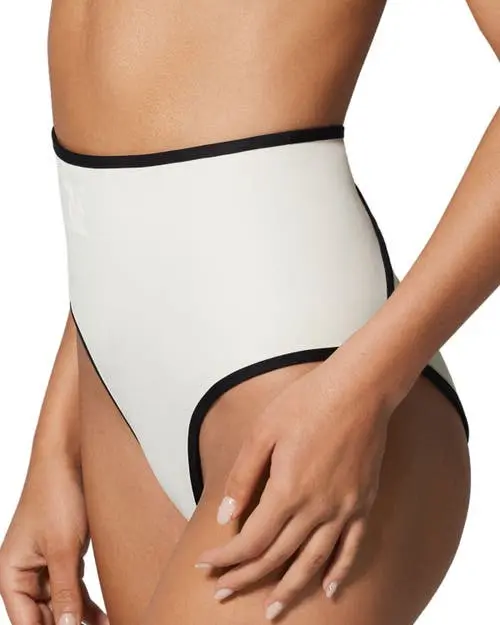 Kiki De Montparnasse Contraste High-waist Bikini Bottom