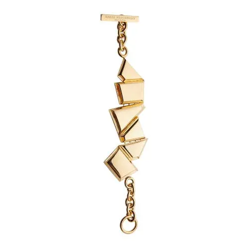NAYIBE WARCHAUSKY JEWELRY Teresa Statement Bracelet - Gold