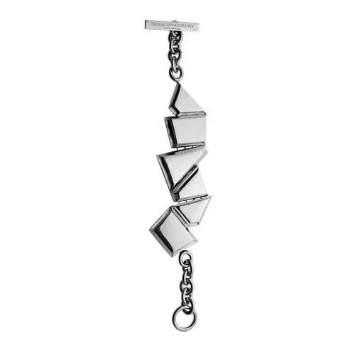 NAYIBE WARCHAUSKY JEWELRY Teresa Statement Bracelet - Silver