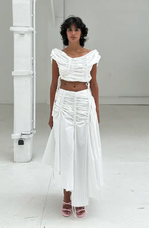 SAEMDI Simmi Cotton Skirt