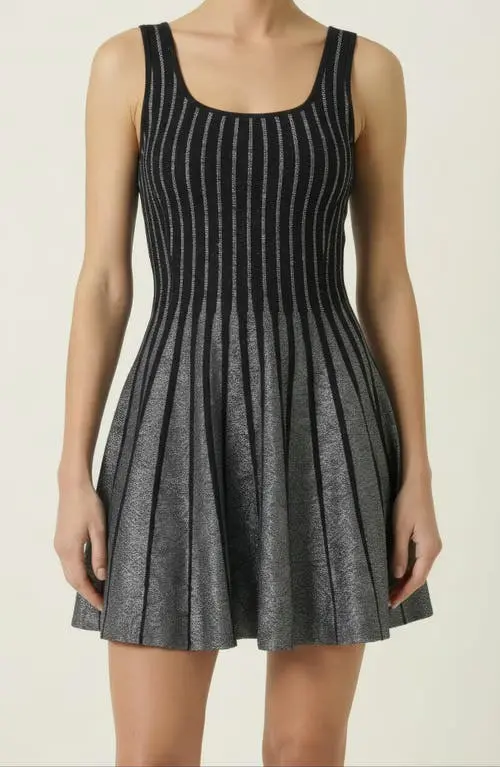 MODENAIRE Sleeveless Knit Mini Dress