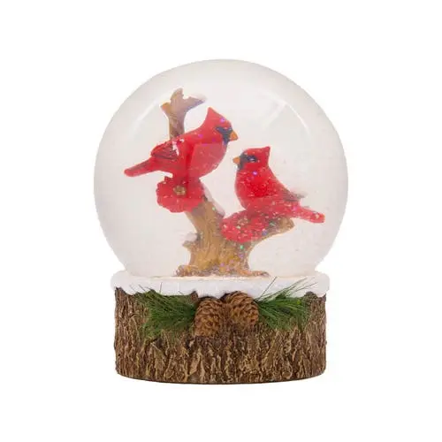 GALLERIE II Cardinal Water Globe - Red