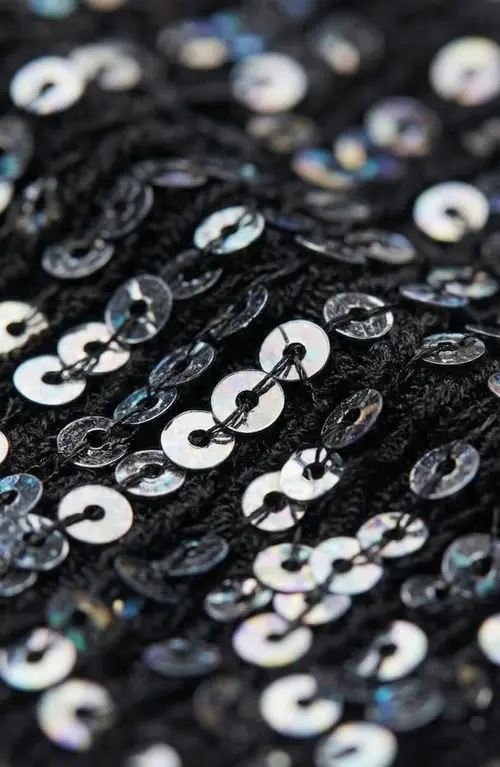 MODENAIRE Sequin Midi Pencil Skirt