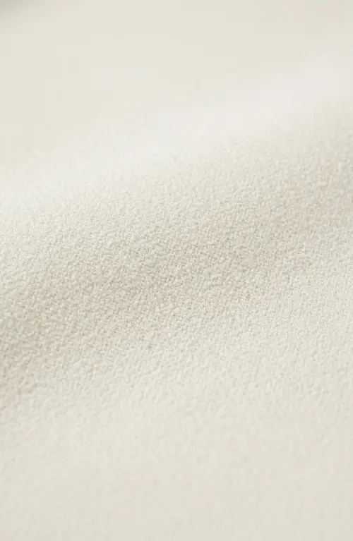 MODENAIRE Textured Wrap Top - Ivory