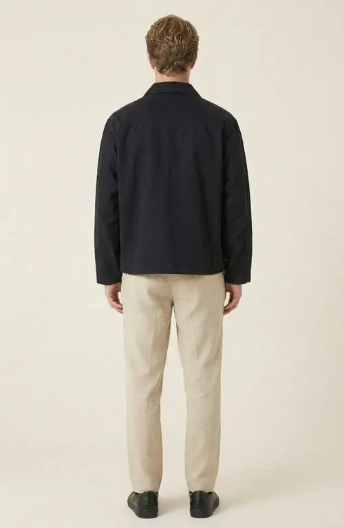 MODENAIRE Embroidered Zip Front Jacket