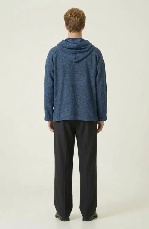 MODENAIRE Toggle Closure Hooded Jacket