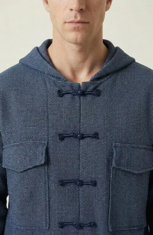 MODENAIRE Toggle Closure Hooded Jacket