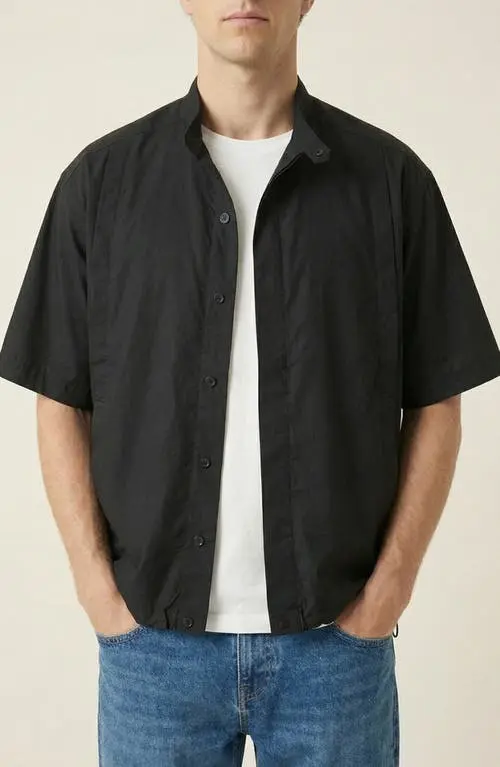 MODENAIRE Short Sleeve Stand Collar Jacket