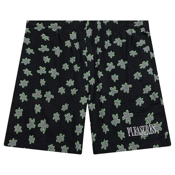 PLEASURES Floral Seersucker Shorts