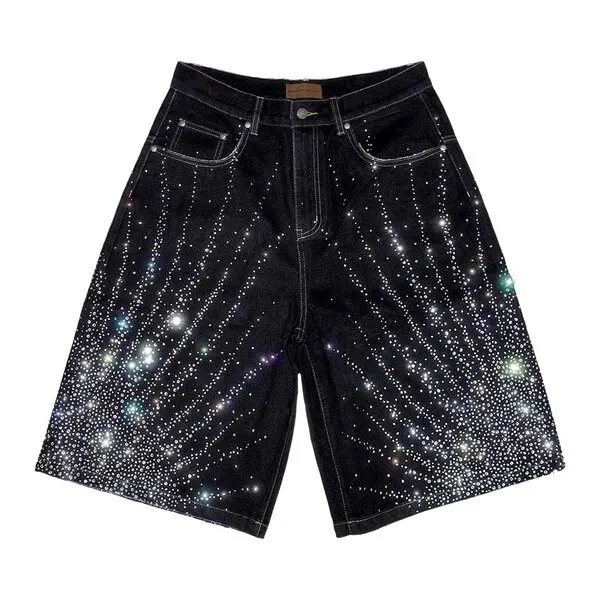 BIRTH OF ROYAL CHILD 20k Starlight Denim Short - Black