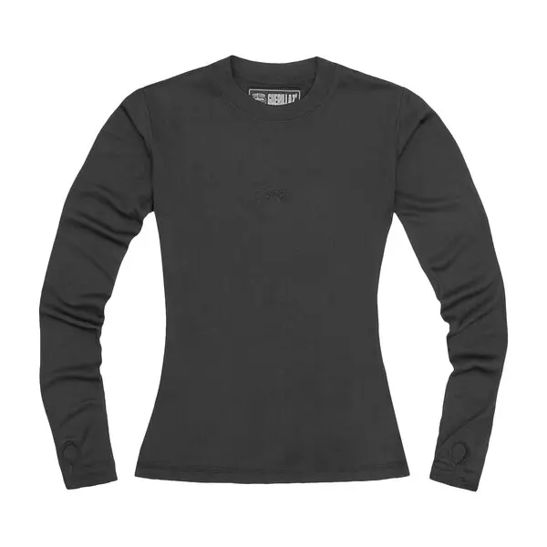 CORTEIZ Mesh Long-sleeve Top - Black