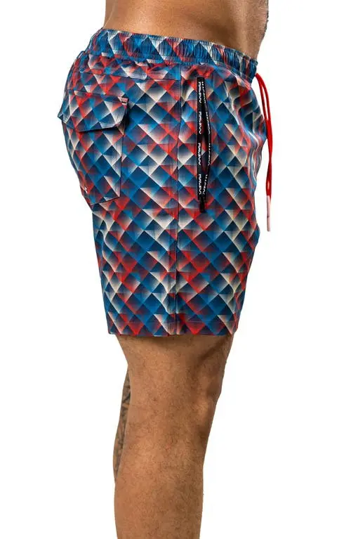 MACEOO Swim Trunks - Red