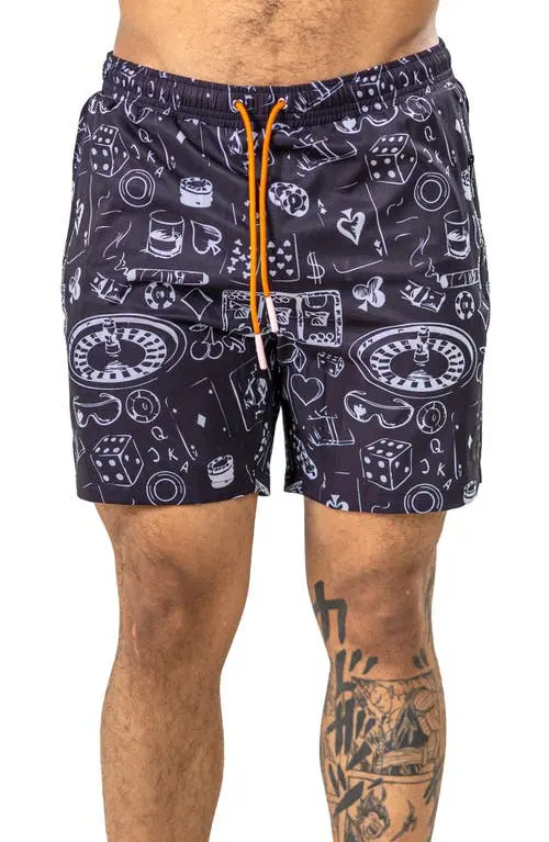 MACEOO Marthyr Swim Trunks - Black