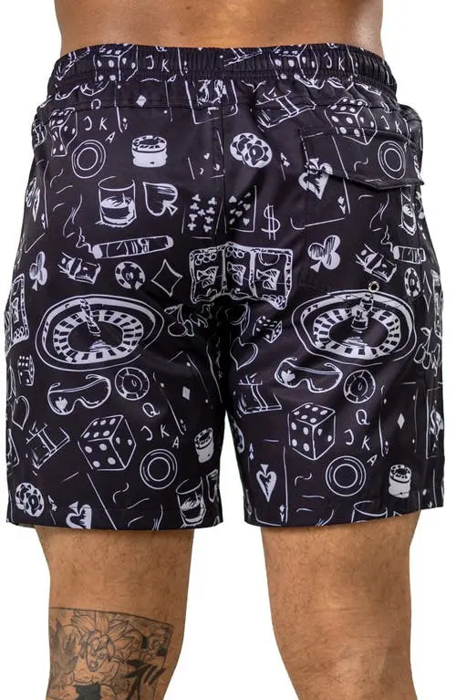 MACEOO Marthyr Swim Trunks - Black