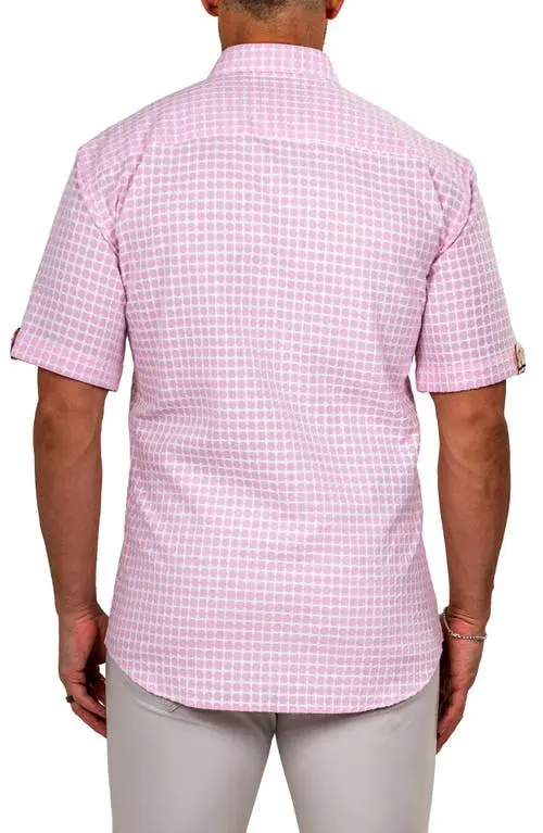 MACEOO Galileo Marthy Short Sleeve Button-up Shirt
