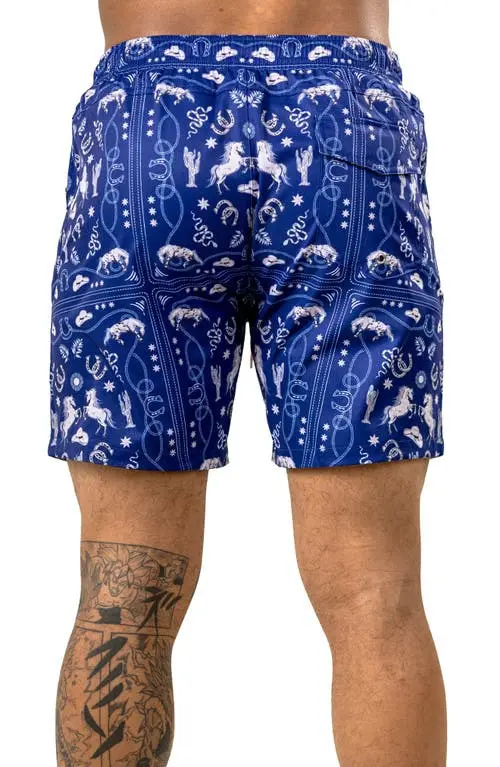 MACEOO Printed Swim Trunks