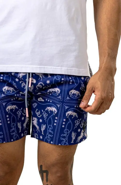 MACEOO Printed Swim Trunks