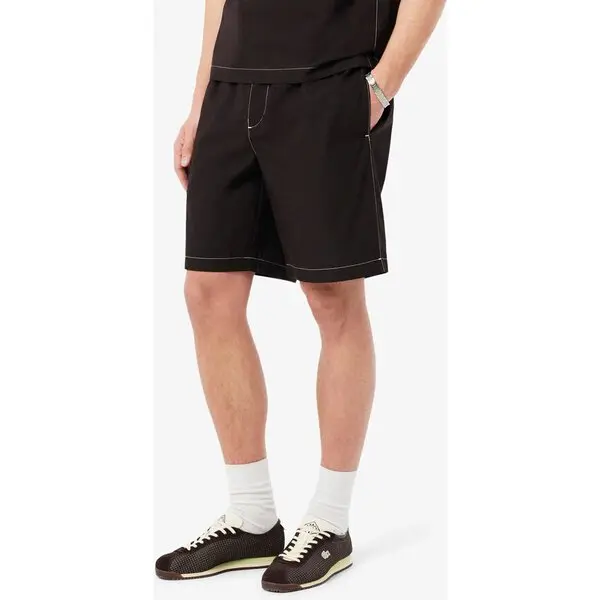 Lacoste Cotton Poplin Shorts - Buffalo