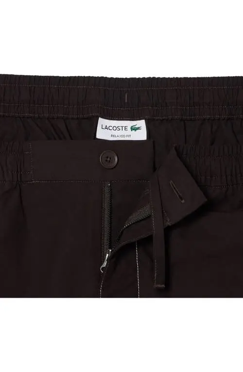Lacoste Cotton Poplin Shorts