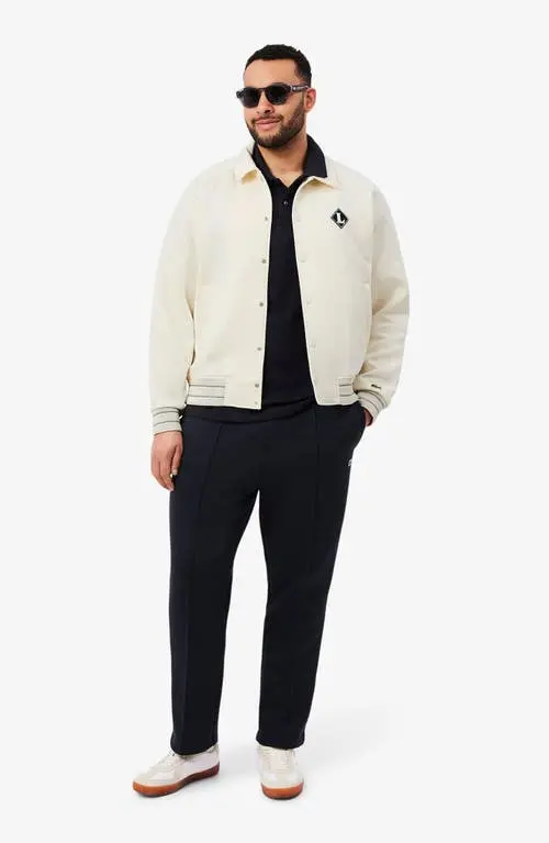 Lacoste Logo Detail Cotton-blend Bomber Jacket