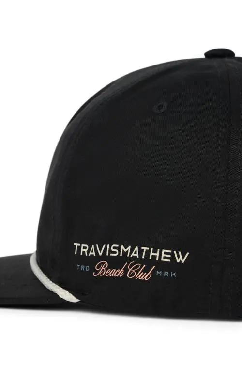 Travis Mathew Twill Baseball Cap