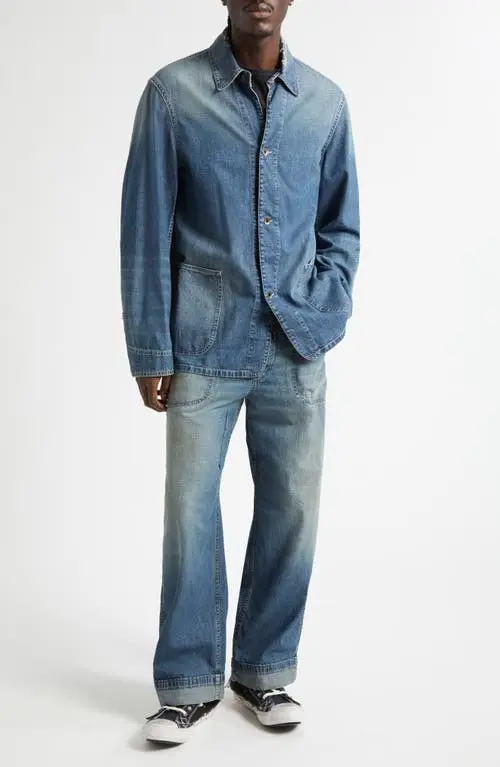 MAISON MARGIELA Wide-leg Japanese Denim Jeans