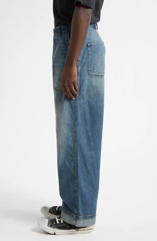 MAISON MARGIELA Wide-leg Japanese Denim Jeans