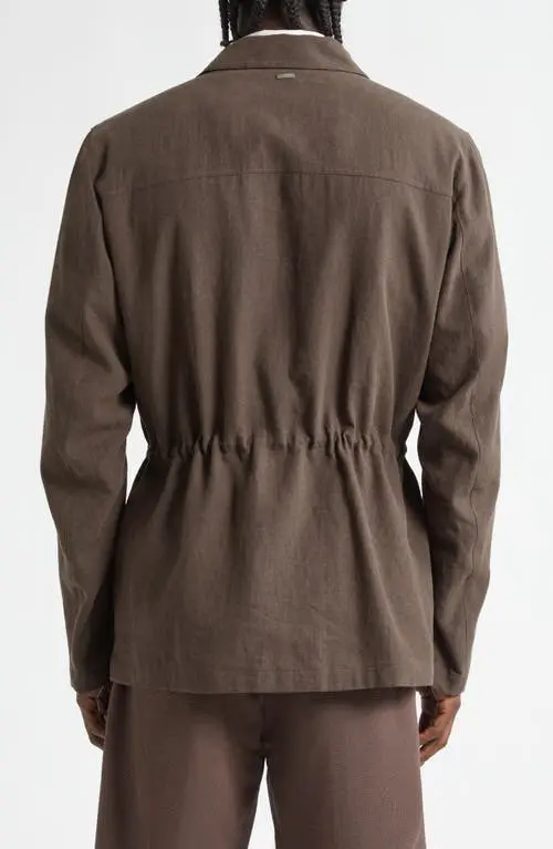 Herno Linen And Cotton Field Jacket