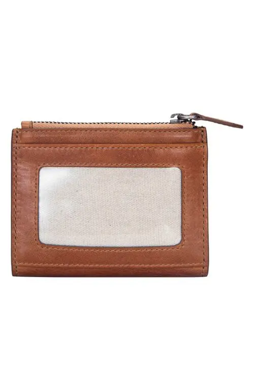 THE FRYE COMPANY Melissa Leather Card Case - Cognac