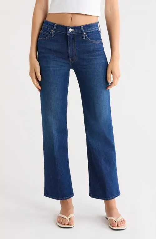MOTHER Lil' Kick It High-waist Straight-leg Jeans - Made In The Shade