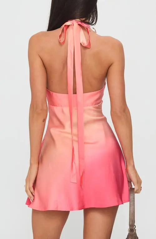 how to cover up a halter dress HYFVE Orange Halter Maxi Cover-Up – Beach Rose Co main image 0