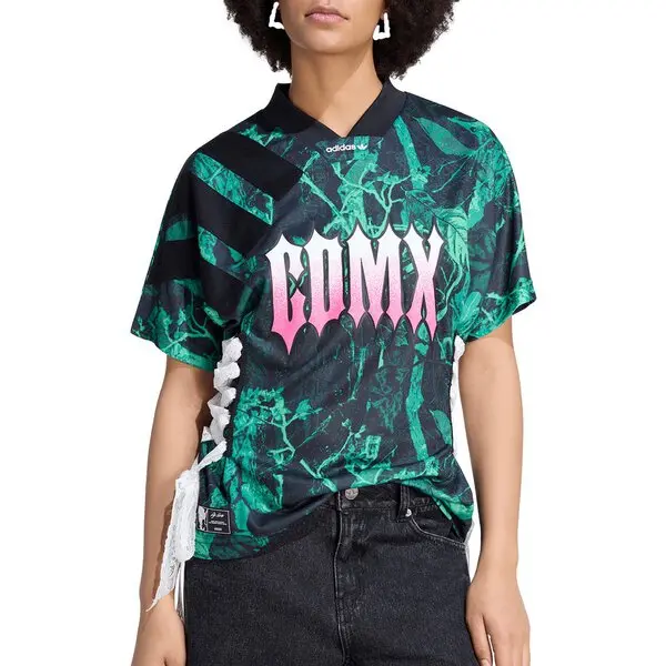 ADIDAS ORIGINALS Cdmx Graphic Reconstructed Jersey T-shirt