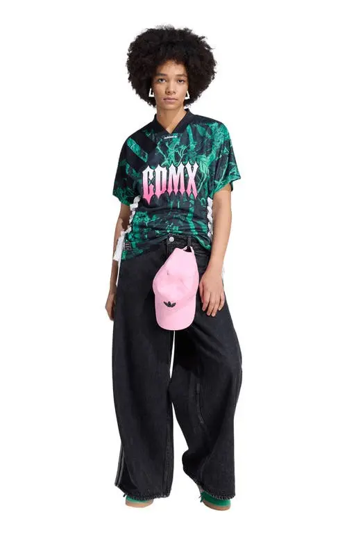ADIDAS ORIGINALS Cdmx Graphic Reconstructed Jersey T-shirt