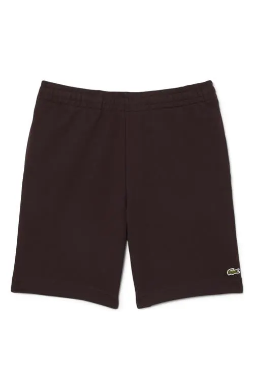 Lacoste Cotton Fleece Sweat Shorts - Buffalo