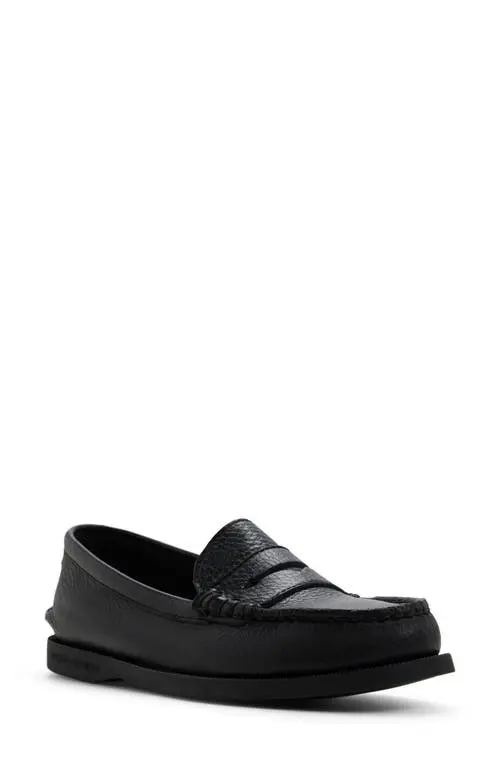 Sperry Authentic Original™ Leather Penny Loafer - Black