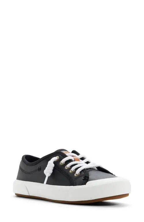 Sperry Pier Wave Low Top Sneaker - Black