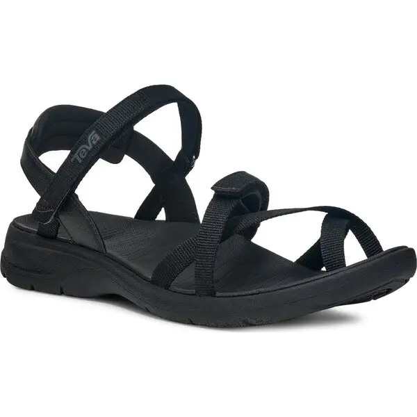 Teva Tirra Traveler Sandal - Black/black
