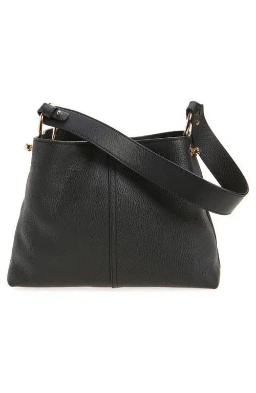 Strathberry Lana Leather Hobo Bag - Black