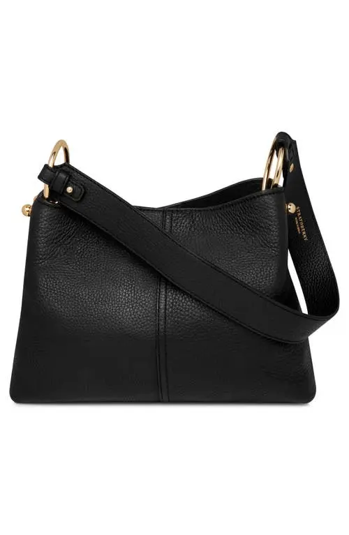 Strathberry Lana Leather Hobo Bag - Black