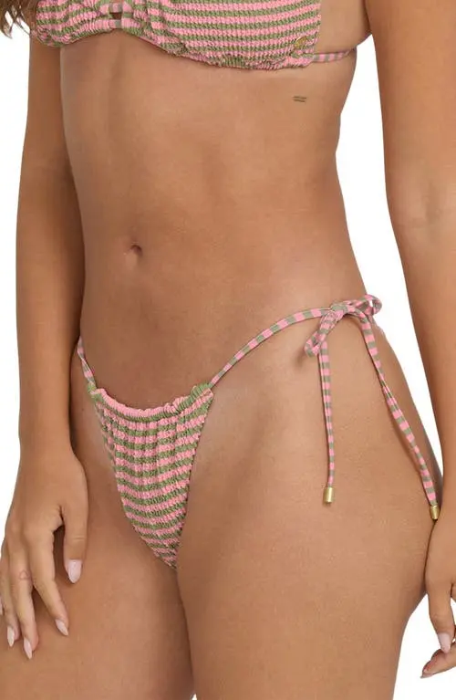 BILLABONG Summer Hi Hike Side Tie Bikini Bottoms - Cedar