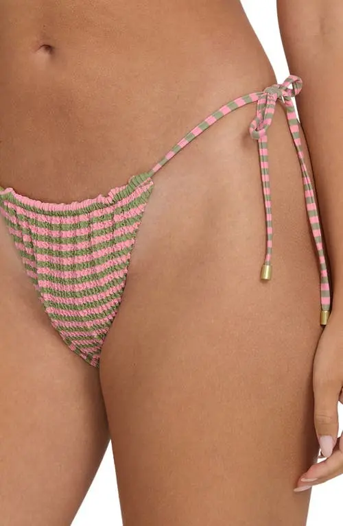 BILLABONG Summer Hi Hike Side Tie Bikini Bottoms - Cedar
