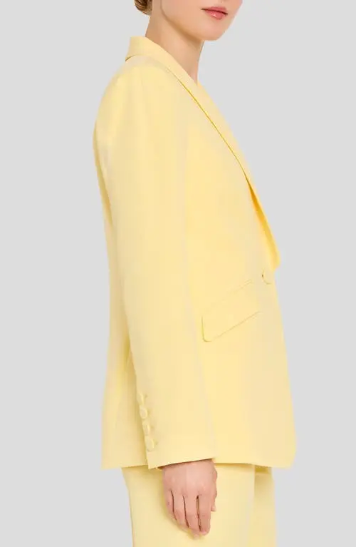 TAHARI ASL Shawl Collar Button Blazer