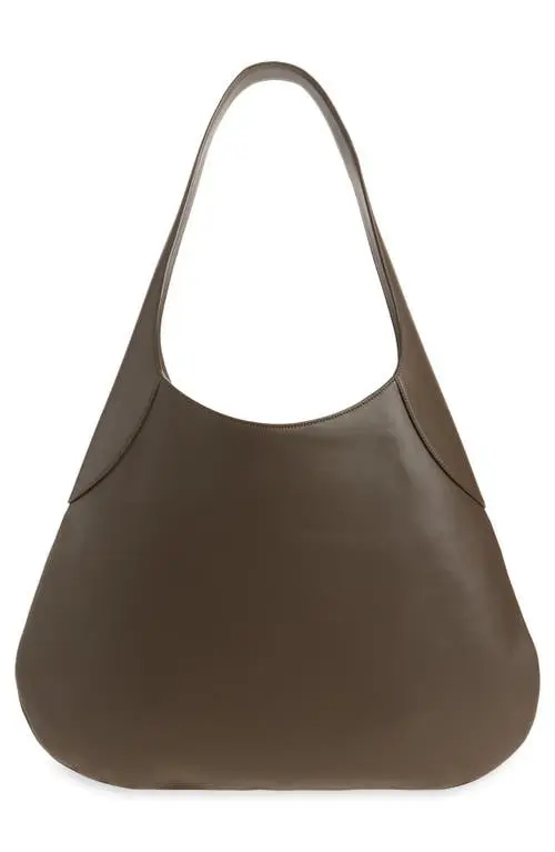 Khaite Large Joan Leather Hobo Bag - Elephant