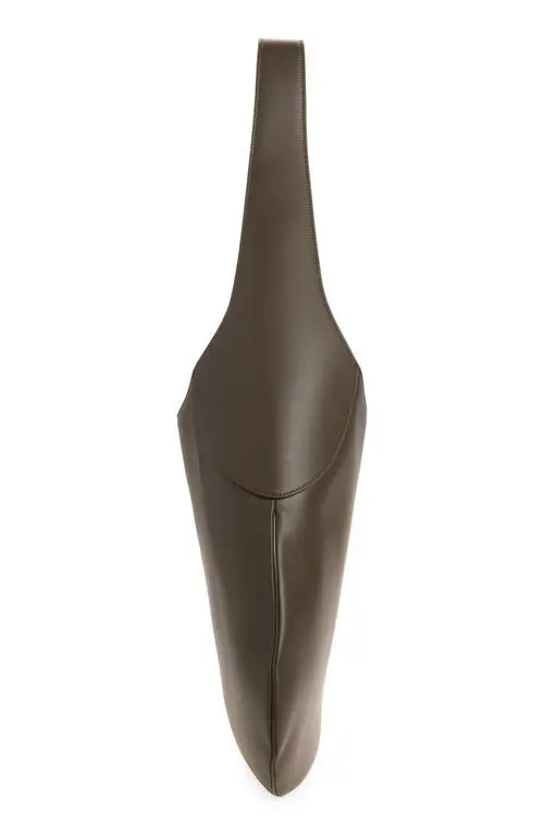 Khaite Large Joan Leather Hobo Bag - Elephant