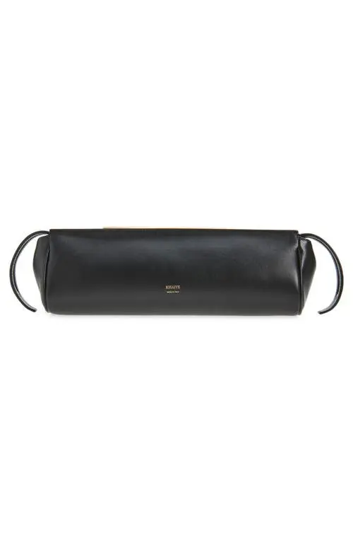 Khaite Donna Evening Clutch - Black