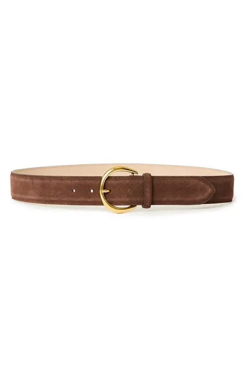 B-low The Belt Odessa Suede Belt - Chocolate Gold